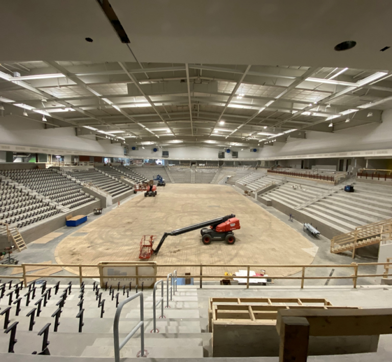 Progress Continues on Xtream Arena in Coralville - SportsEvents Magazine