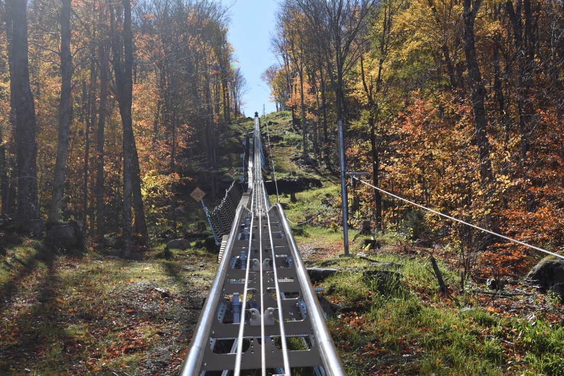 Lake Placid Offers New Cliffside Mountain Coaster Beside Olympic ...