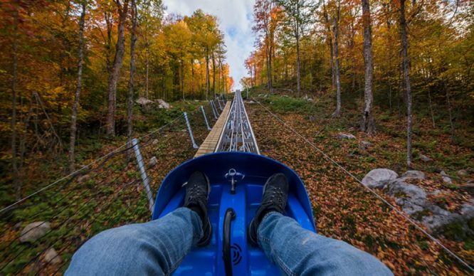 Lake Placid Offers New Cliffside Mountain Coaster Beside Olympic ...
