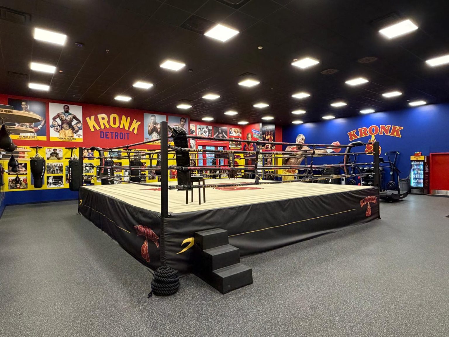 KRONK Gym reopens in Detroit, reviving iconic boxing legacy ...